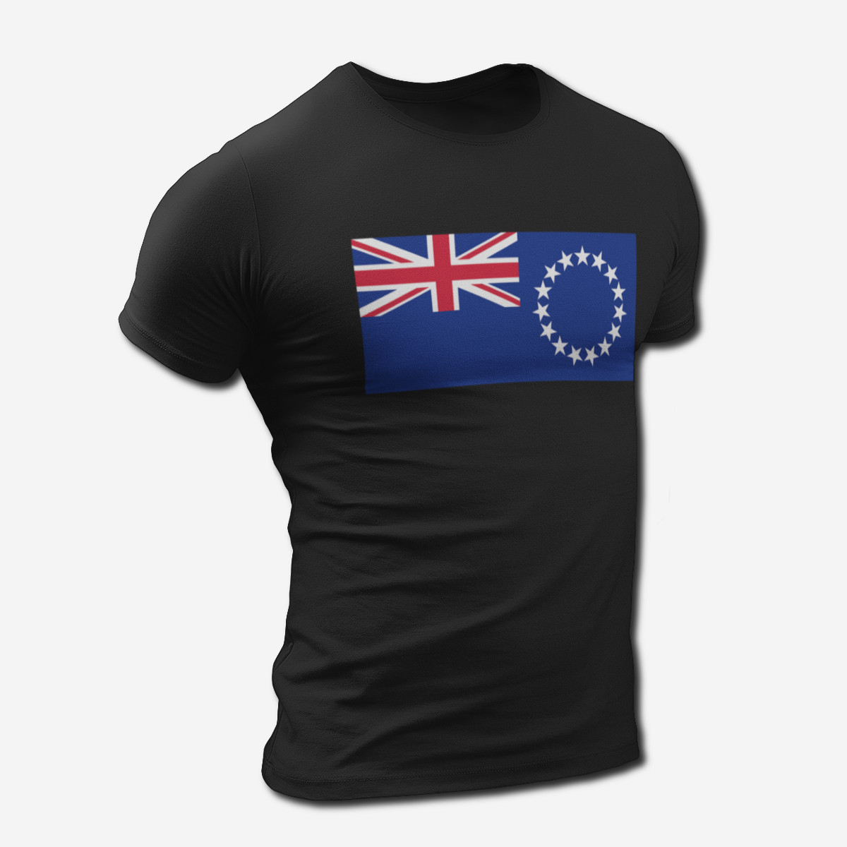 Cook Islands Flag T-shirt, Cook Islands’s National Flag Tee Shirt – T ...